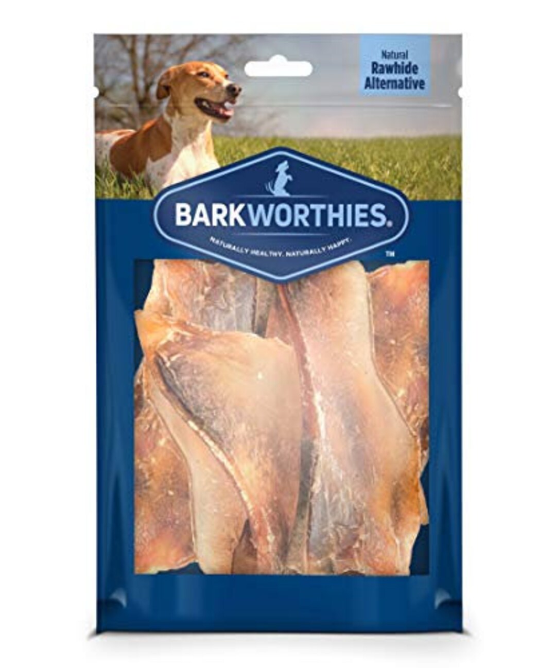 Barkworthies 5-to-7-inch Beef Scapula Dog Treats (8 Oz. Bag) - High ...