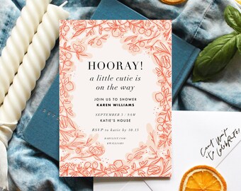 Capri Theme Invite - Etsy