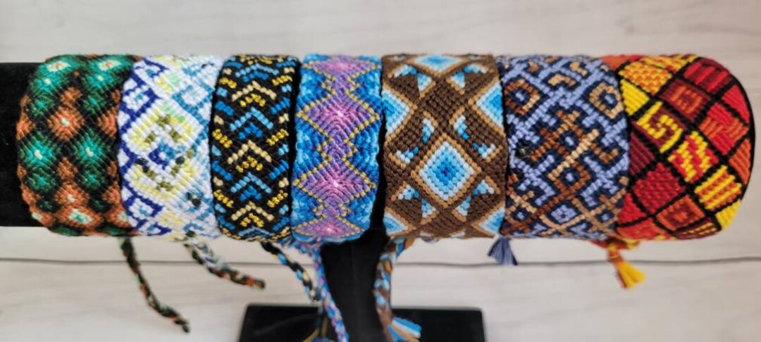 Set of Adjustable Bracelet,handmade Friendship Bracelet, Aztec Style ...