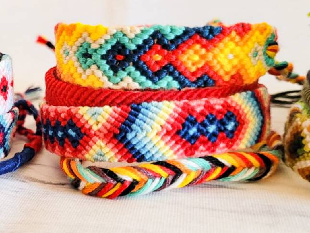 Adjustable Bracelet,handmade Friendship Bracelet, Aztec Style Bracelet ...