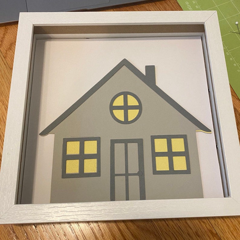 New Home Shadow Box - Etsy