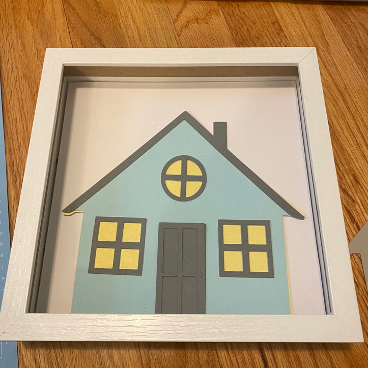 New Home Shadow Box - Etsy