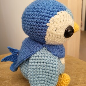 Piplup Inspired Amigurumi Plush Pattern - Etsy
