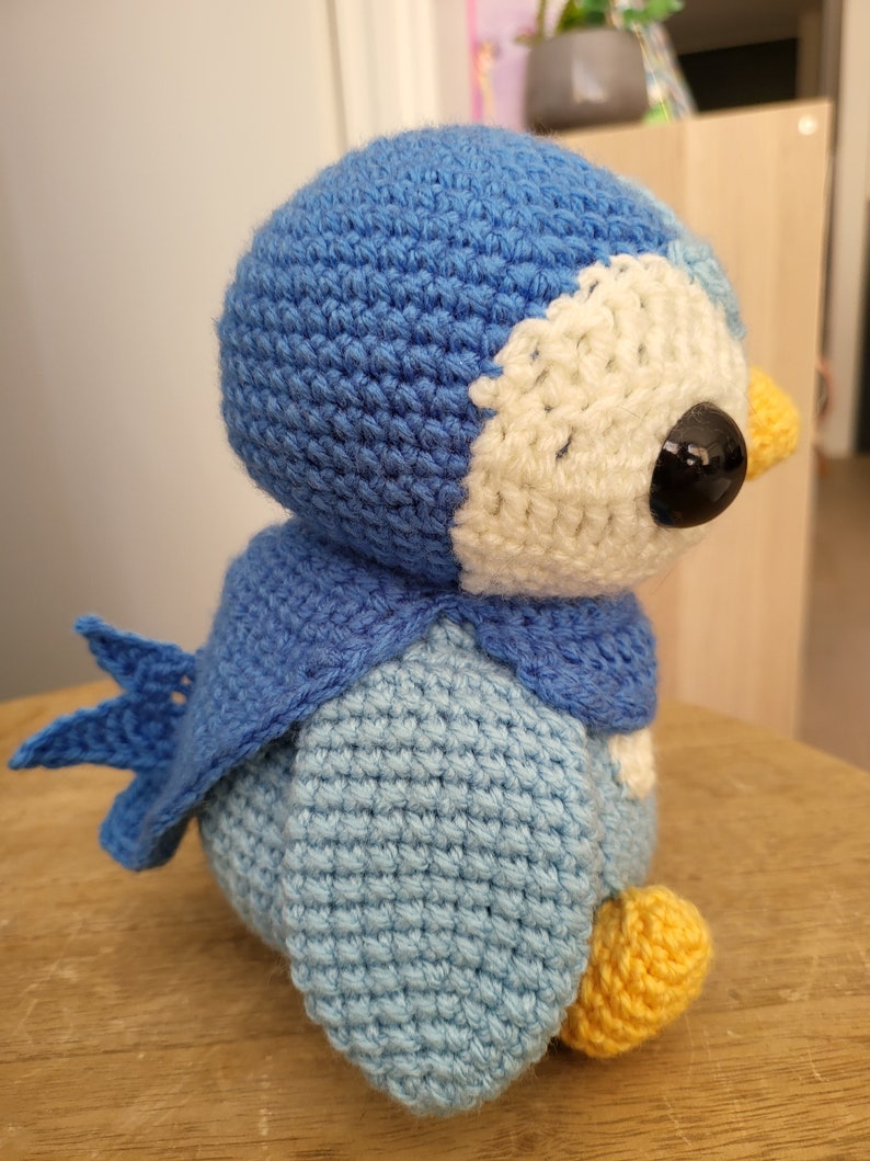 Piplup Inspired Amigurumi Plush Pattern - Etsy