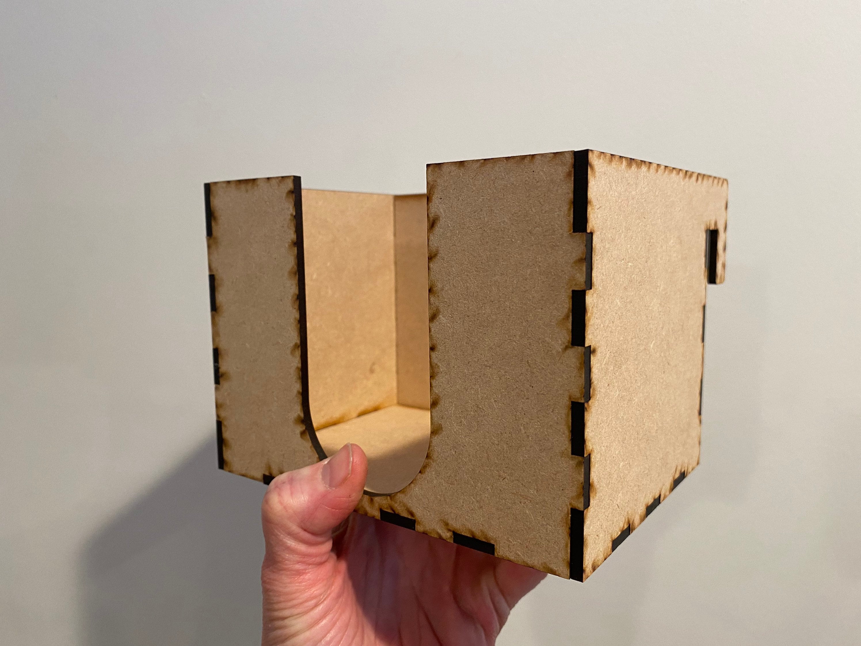 Gridwall Boxes Bins (5.25" Wide Inside) Design File for Laser Cutting 1 ...