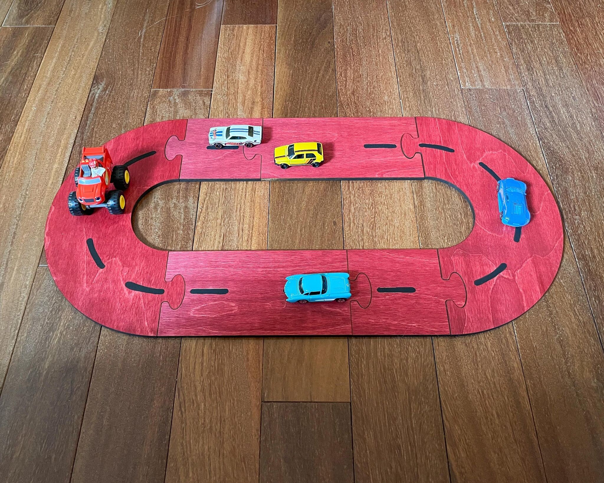 Toy Car Race Track Design File Svg for Laser Cutting of Wood ...
