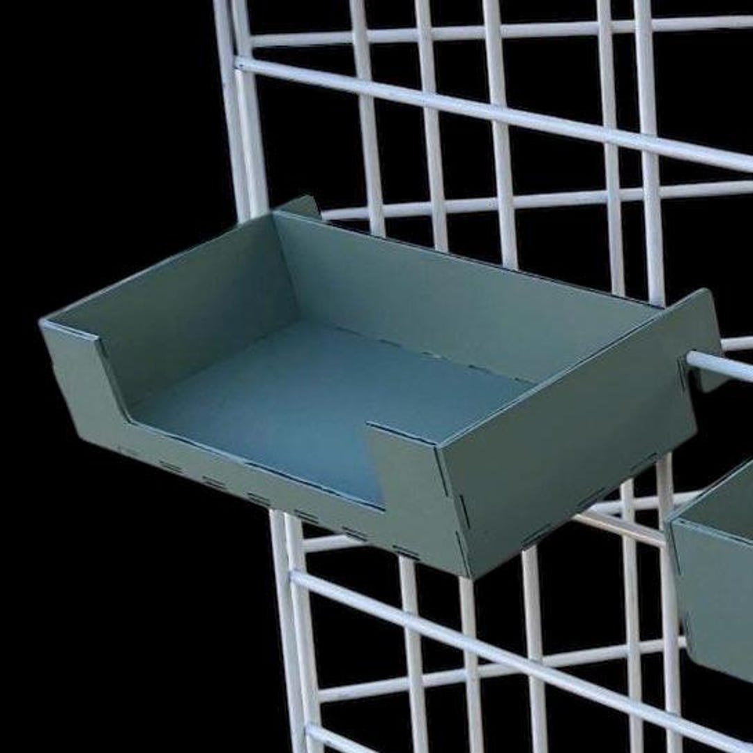 Gridwall Boxes Bins (8.5" Wide Inside) Design File for Laser Cutting 1/ ...