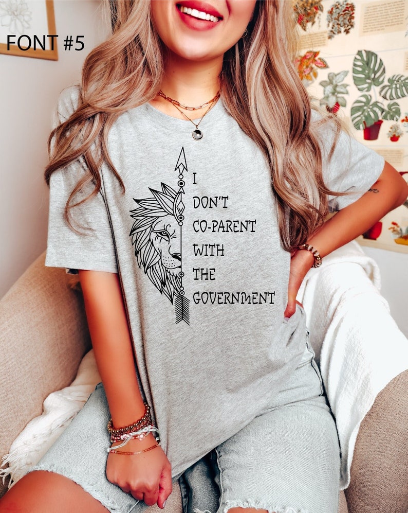 I Don't Co-parent With the Government Shirt Freedom - Etsy