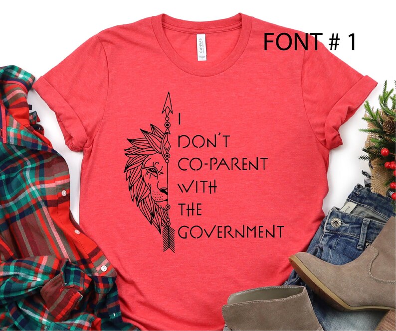 I Don't Co-parent With the Government Shirt Freedom - Etsy