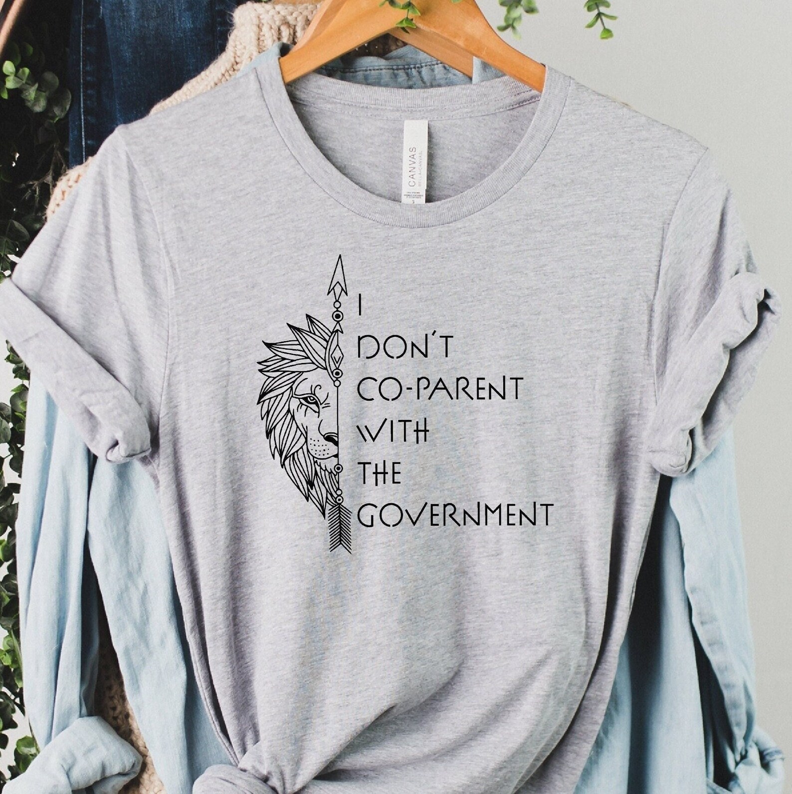 I Don't Co-parent With the Government Shirt Freedom - Etsy