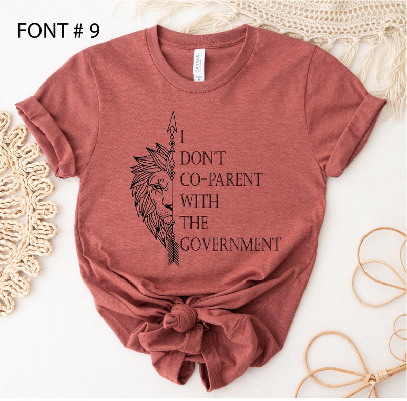 I Don't Co-parent With the Government Shirt Freedom - Etsy