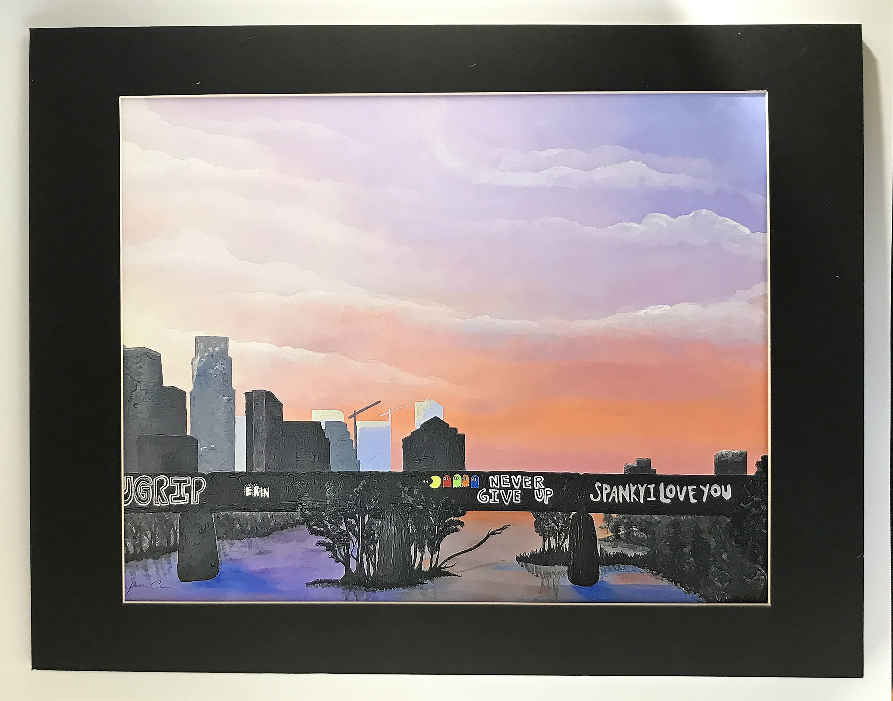 Austin Skyline Print - Etsy