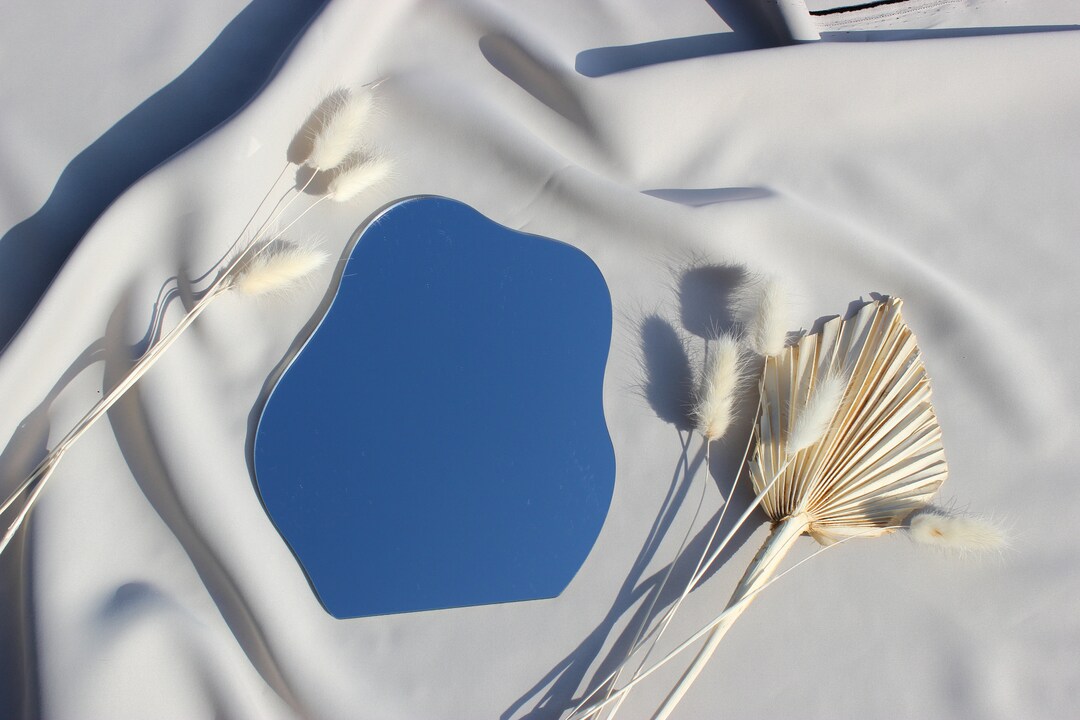 Wavy Mirror Candy Cherries & Pastel Flowers - Etsy