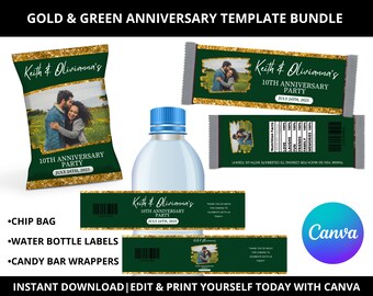 Night Sky Funeral Chip Bag, Water Bottle Labels & Candy Bar Wrappers ...