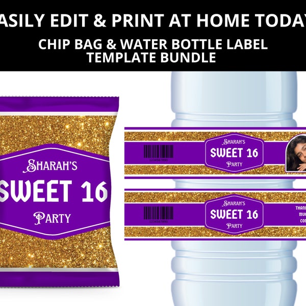 Gold Sweet 16 - Etsy