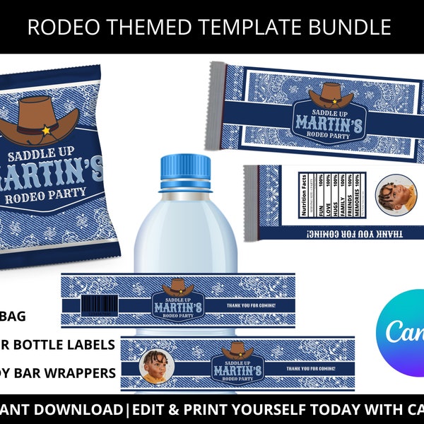 Rodeo Themed Candy - Etsy