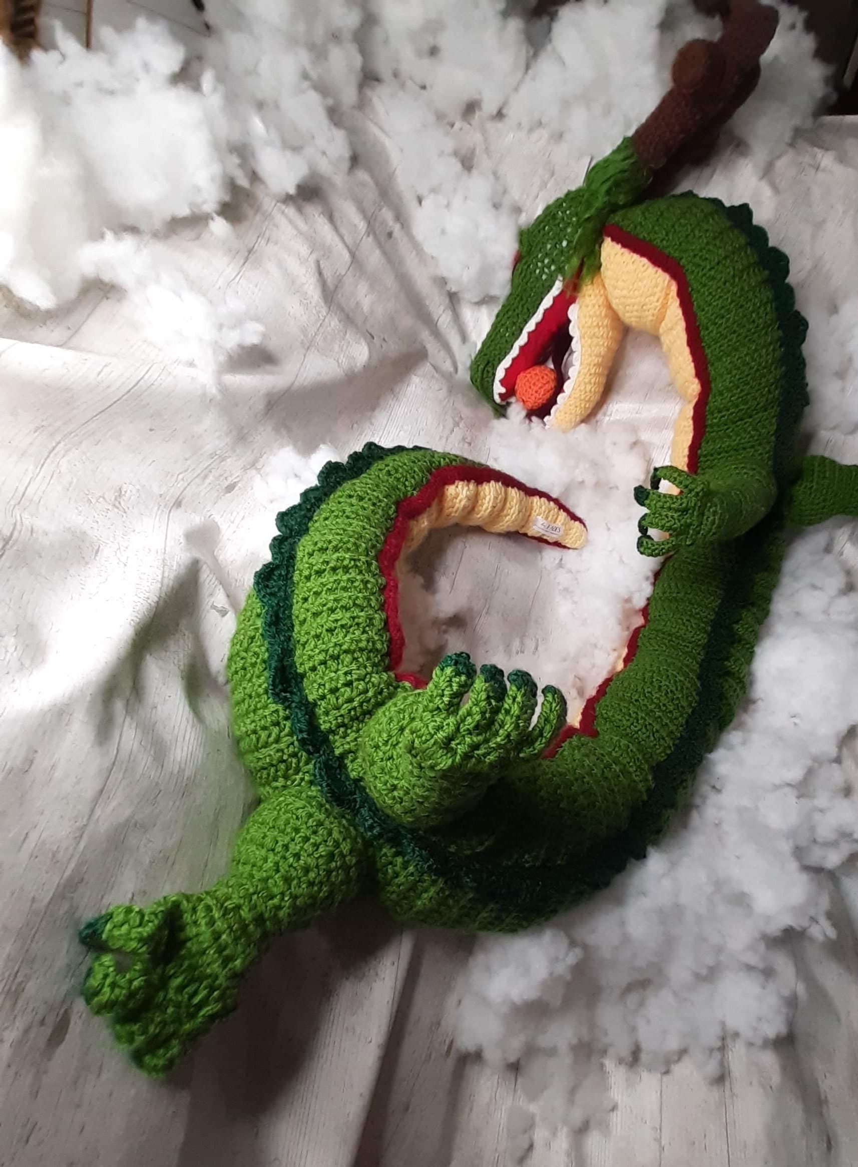 Shenron Dragon XXL Crochet Pattern PDF File ONLY Spanish / Catalan ...