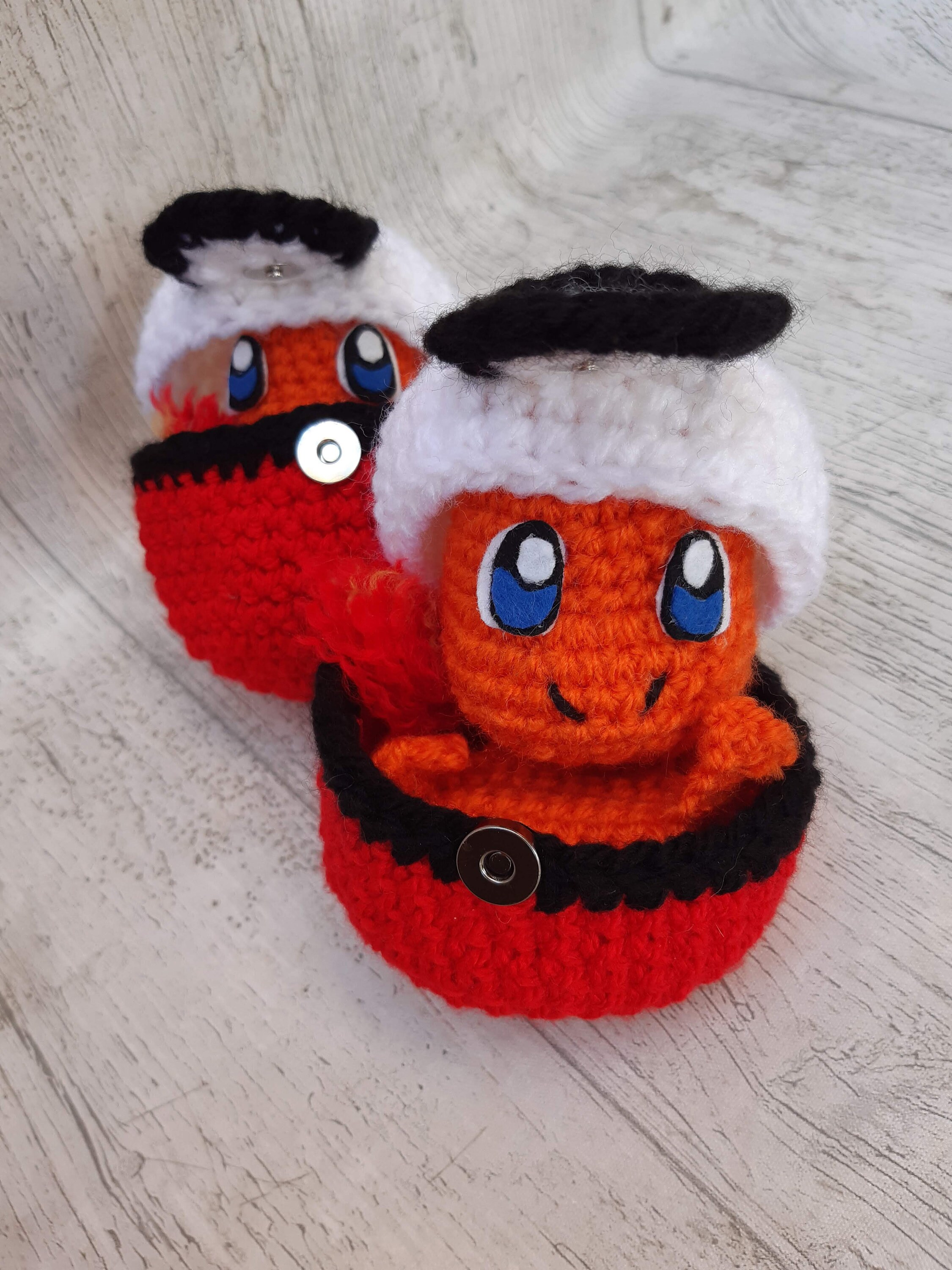 Charmander Bookmark & Poké Ball Crochet Pattern PDF File - Etsy