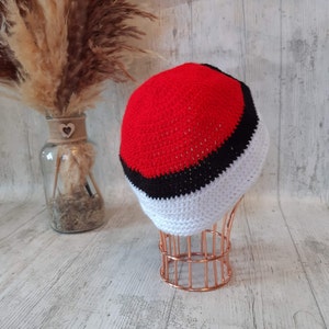 Crochet Pokeball Hat Pattern *PDF File ONLY* Spanish / Catalan ...