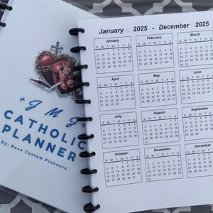 25-26 Catholic Planner - Homeschool Layout - Discs, Liturgical Calendar ...