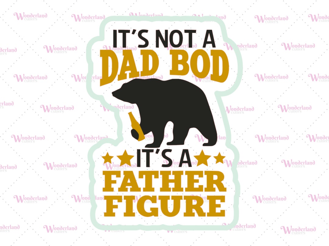 Dad Bod Plaque Cookie With IMAGE - Etsy