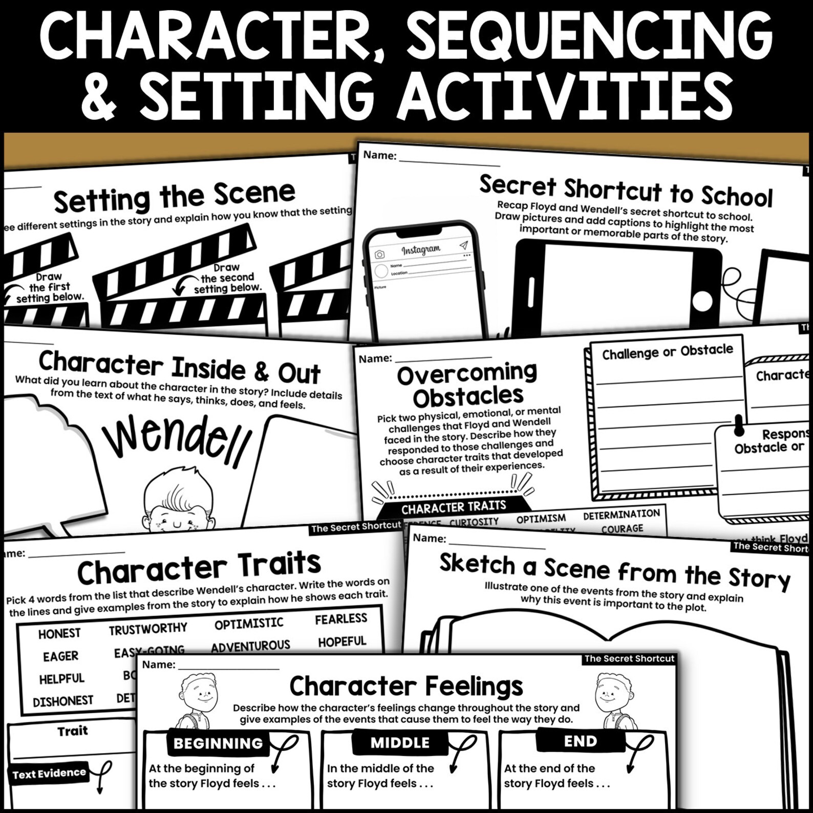 The Secret Shortcut Interactive Read-aloud Activities and Book ...
