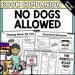 No Dogs Allowed Interactive Read-aloud Activities and Book Companion - Etsy