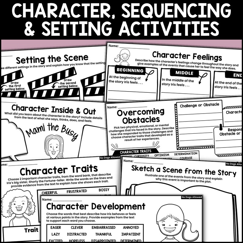 No Dogs Allowed Interactive Read-aloud Activities and Book Companion - Etsy