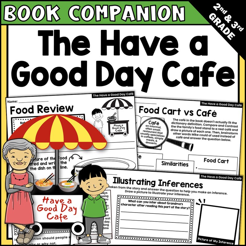 The Have a Good Day Café Interactive Read-aloud Activities and Book ...
