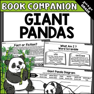 Giant Pandas by Gail Gibbons Interactive Read-aloud Activities and Book ...