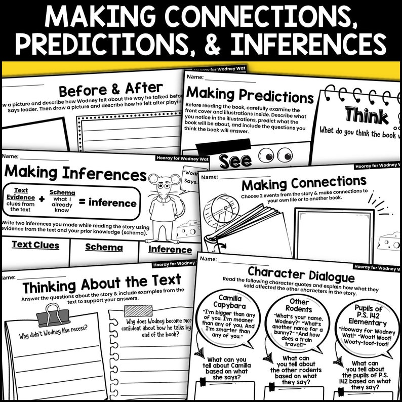 Hooway for Wodney Wat Interactive Read-aloud Activities and Book ...