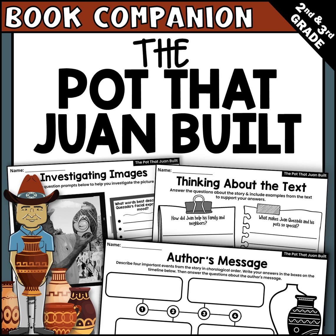 The Pot That Juan Built Interactive Read-aloud Activities and Book ...