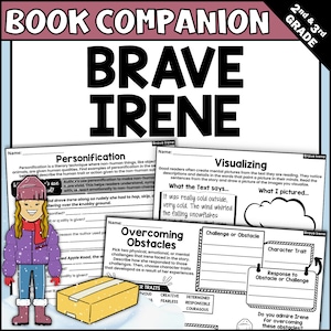 Brave Irene by William Steig Interactive Read-aloud Activities - Etsy