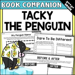 Tacky the Penguin Read-aloud Book Companion Activities - Etsy