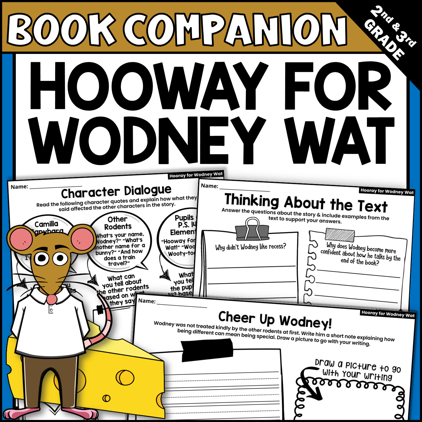 Hooway for Wodney Wat Interactive Read-aloud Activities and Book ...