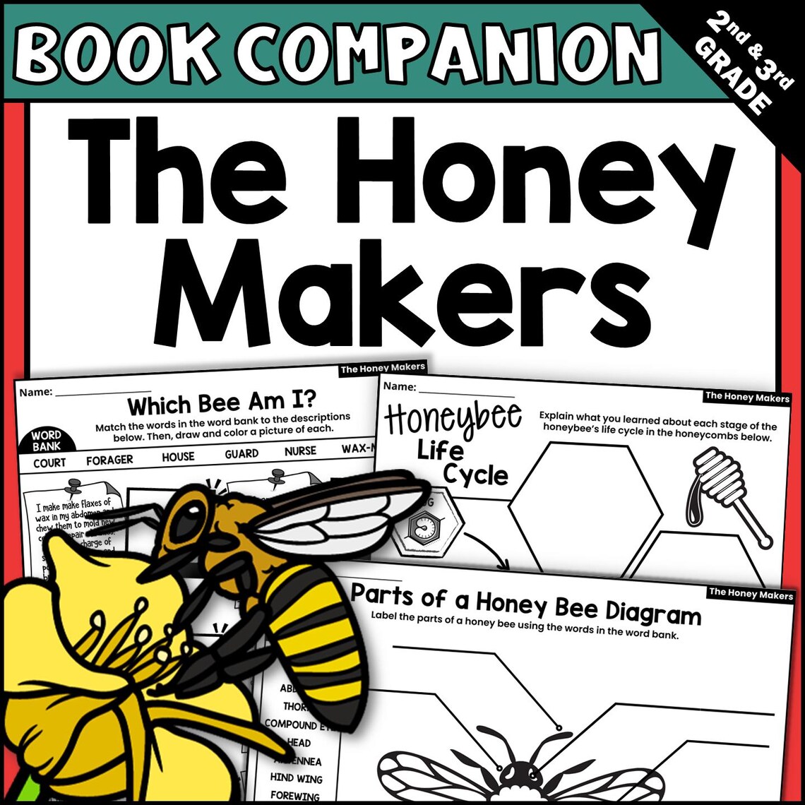 The Honey Makers by Gail Gibbons Interactive Read-aloud Activities and ...