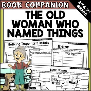 The Old Woman Who Named Things Interactive Read-aloud Activities and ...