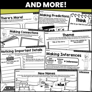 The Old Woman Who Named Things Interactive Read-aloud Activities and ...