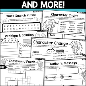 Tacky the Penguin Read-aloud Book Companion Activities - Etsy