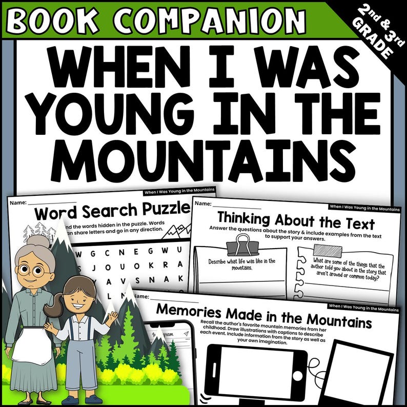 When I Was Young in the Mountains, by Cynthia Rylant Interactive Read ...