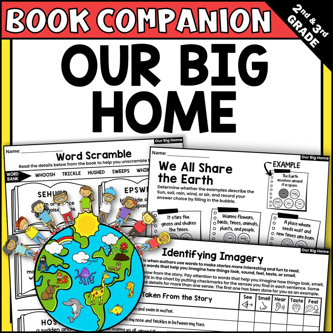 Our Big Home: an Earth Poem Interactive Read-aloud and Book Companion ...