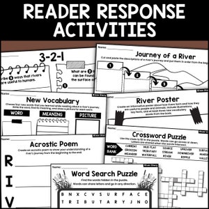 River Story Interactive Read-aloud and Book Companion Activities - Etsy