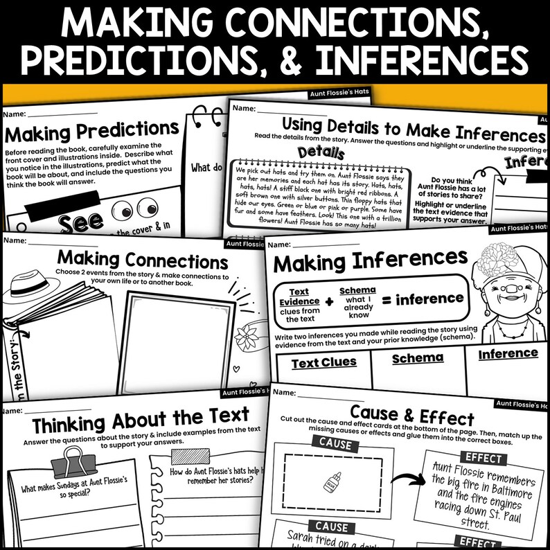 Aunt Flossie's Hats and Crab Cakes Later Read Aloud Book Companion ...