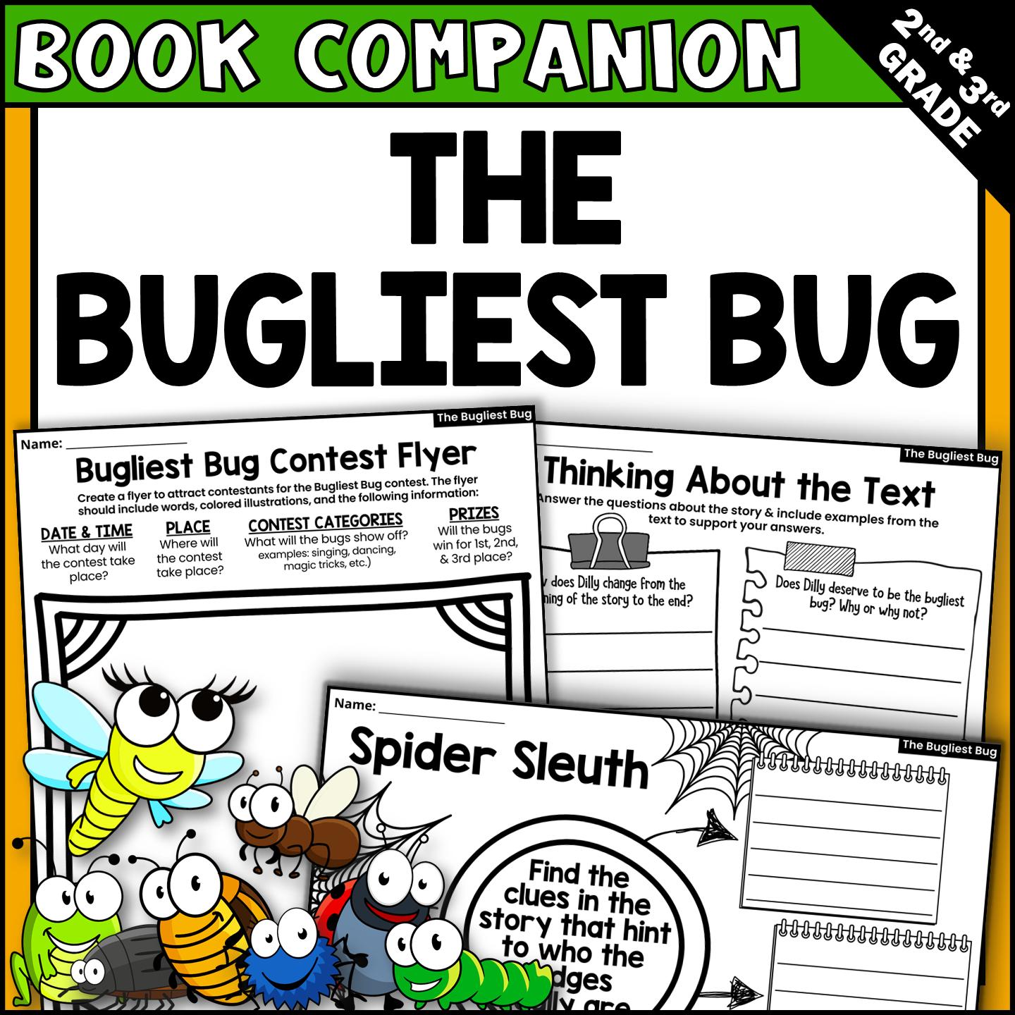 The Bugliest Bug Interactive Read-aloud Activities and Book Companion ...