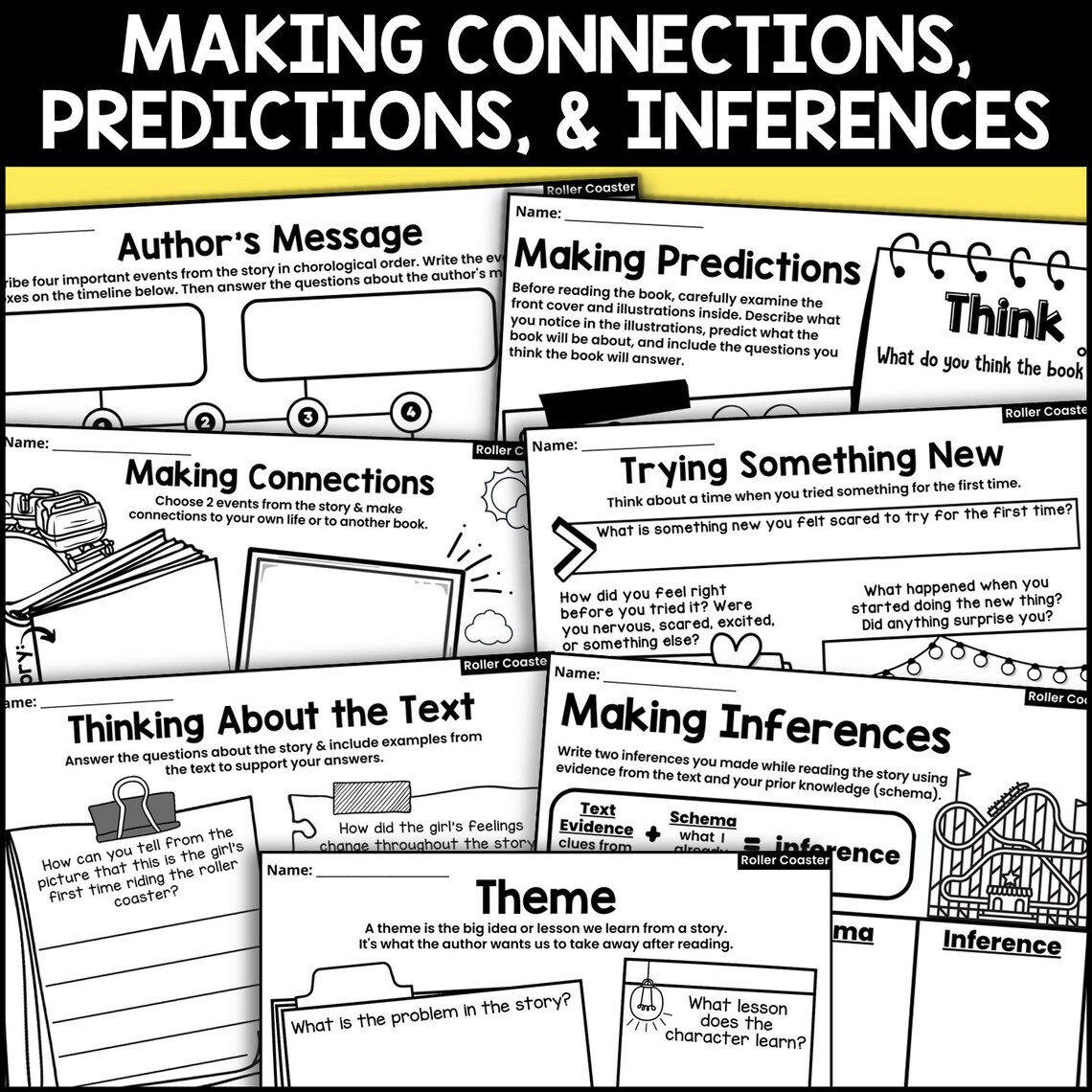 Roller Coaster, by Maria Frazee Interactive Read-aloud Activities and ...