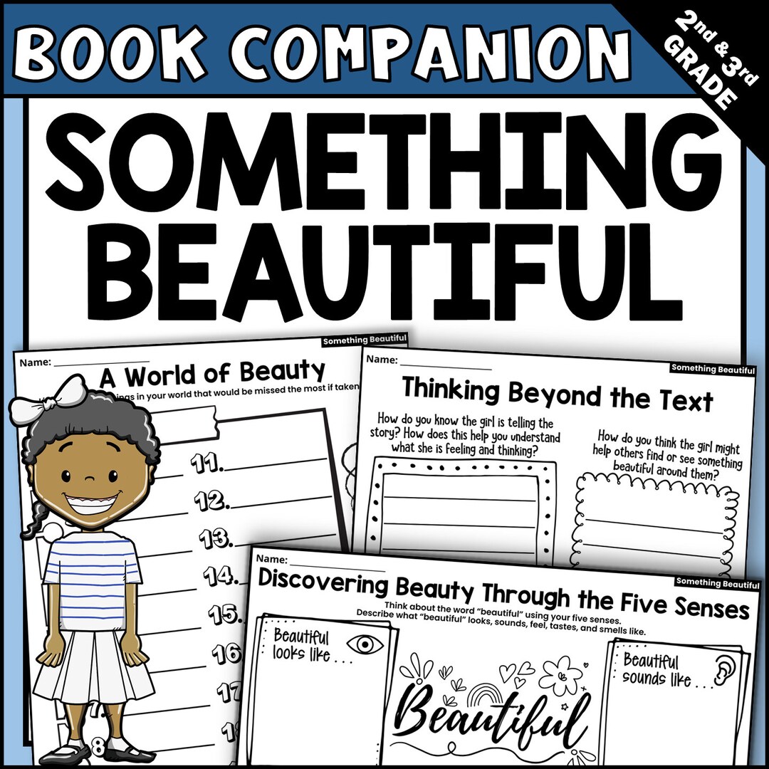 Something Beautiful Activities | Read-aloud Book Companion (PDF) - Etsy