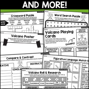 Volcano Rising Interactive Read-aloud Activities and Book Companion - Etsy