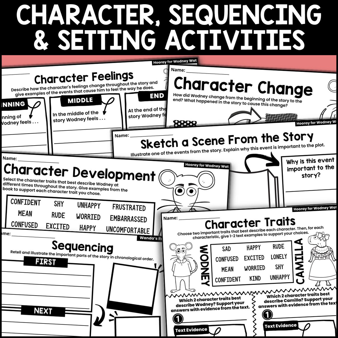 Hooway for Wodney Wat Interactive Read-aloud Activities and Book ...