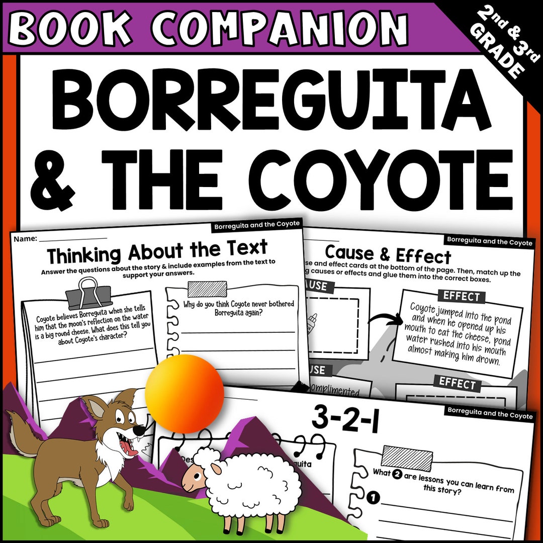 Borreguita and the Coyote Read-aloud Book Companion Activities - Etsy