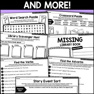 Stella Louella's Runaway Book Interactive Read-aloud Activities and ...